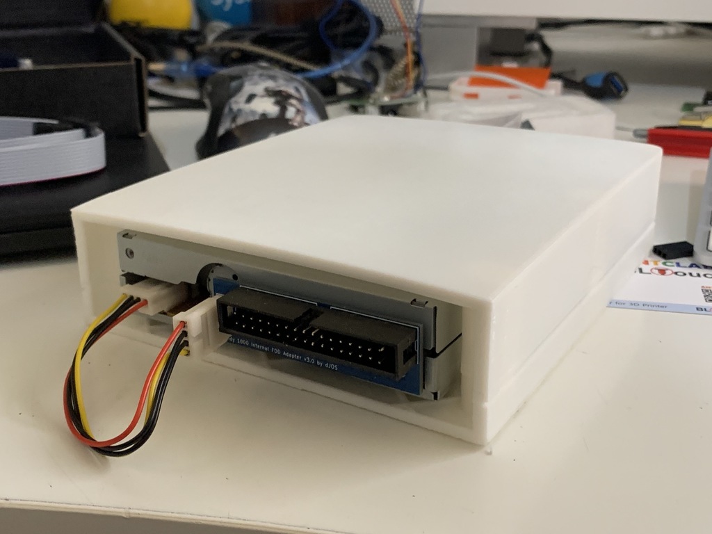 Tandy 1000 External 3.5" or Gotek Floppy Drive Case by djos_1475 ...