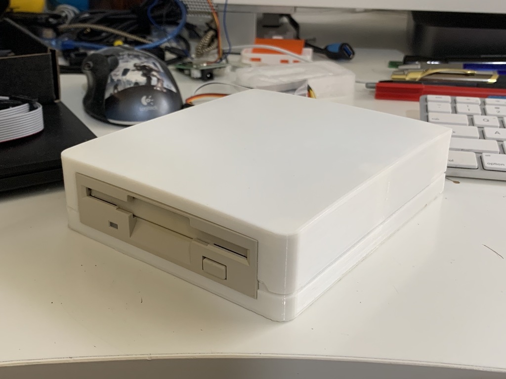 Tandy 1000 External 3.5" or Gotek Floppy Drive Case by djos_1475 ...