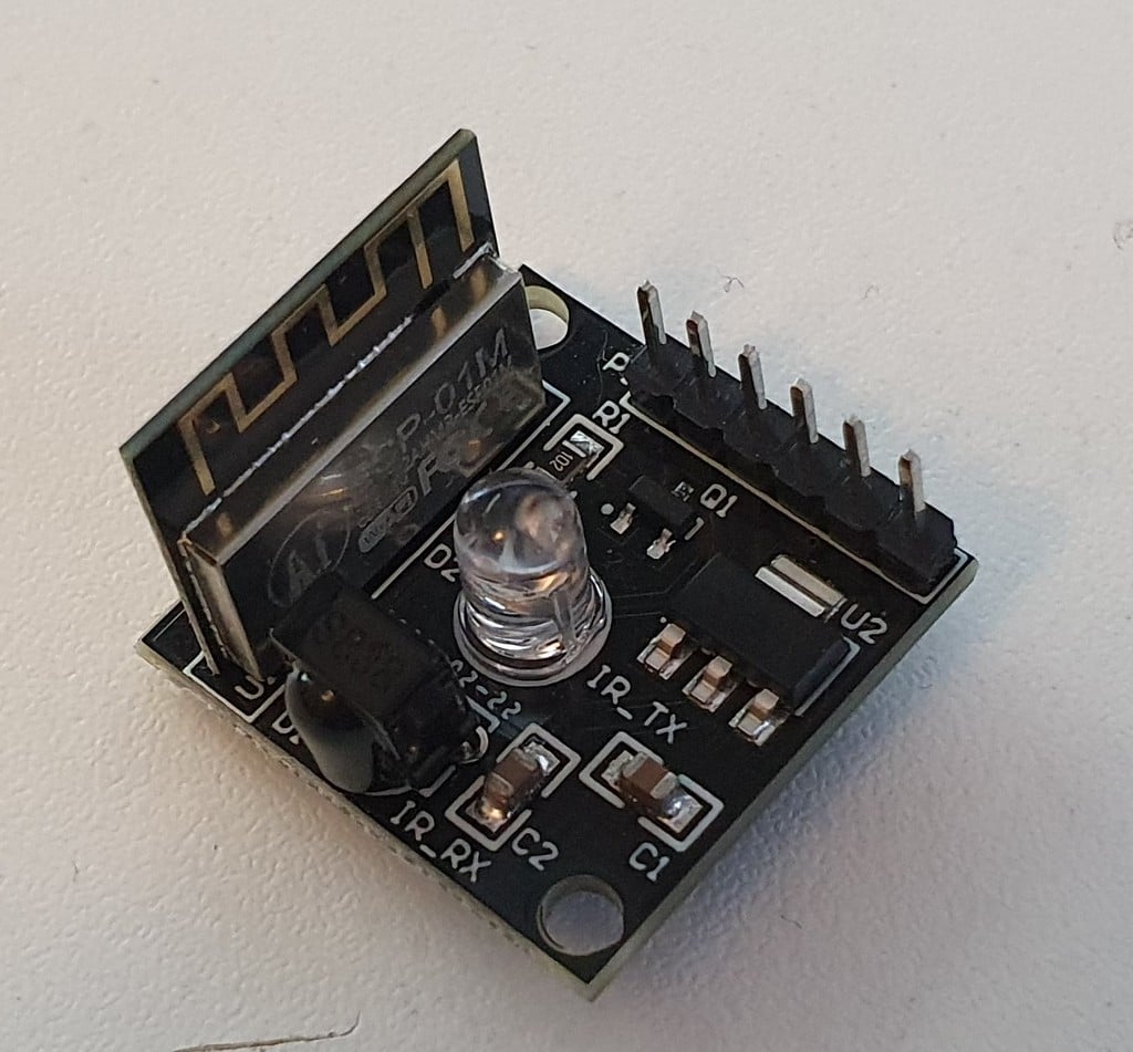 Case for ESP8285 ESP-01M IR Infrared Transmitter Module by Sebastian ...
