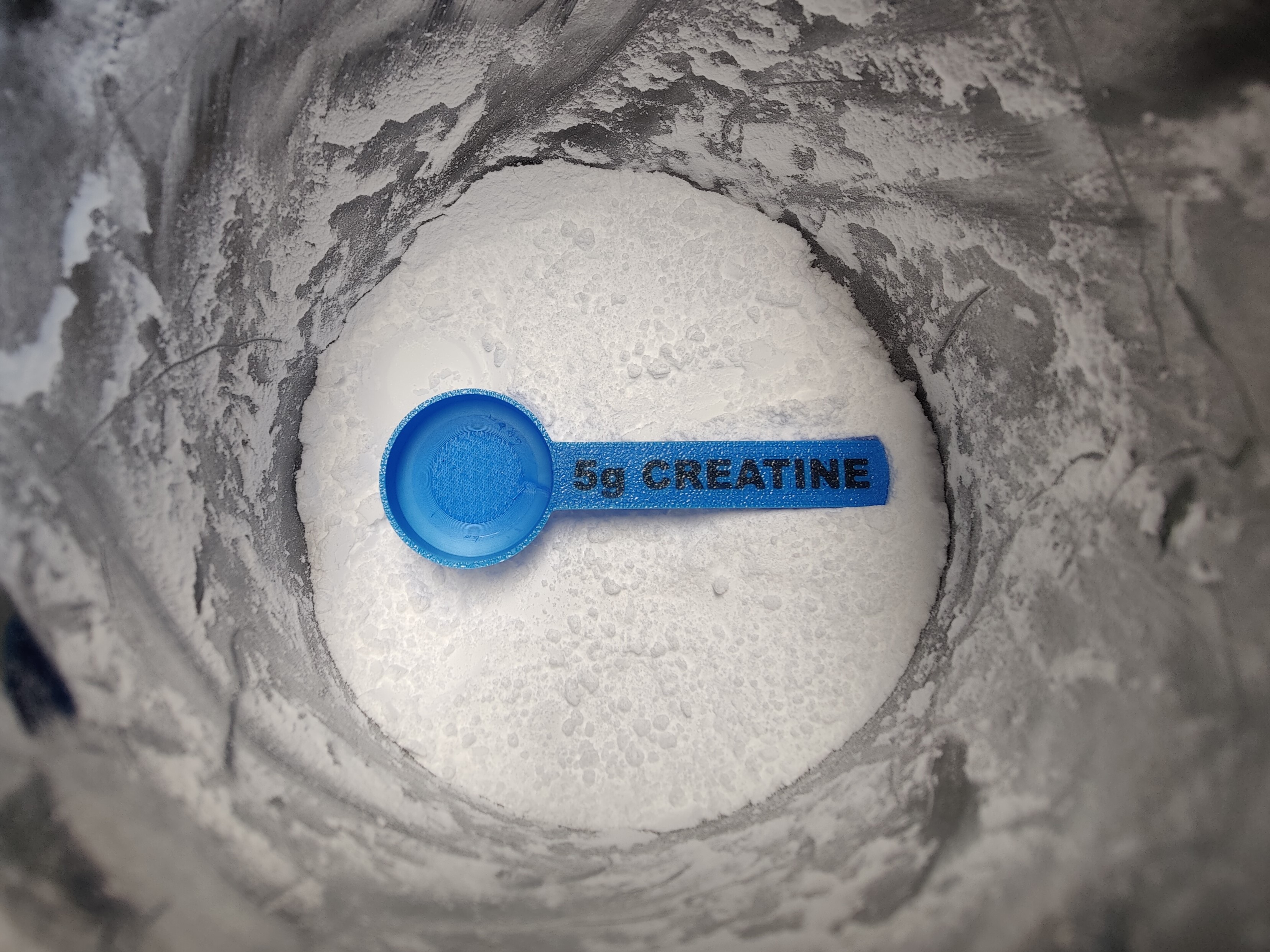 5g Creatine scoop par FDMaker | Téléchargez gratuitement un modèle STL | Printables.com