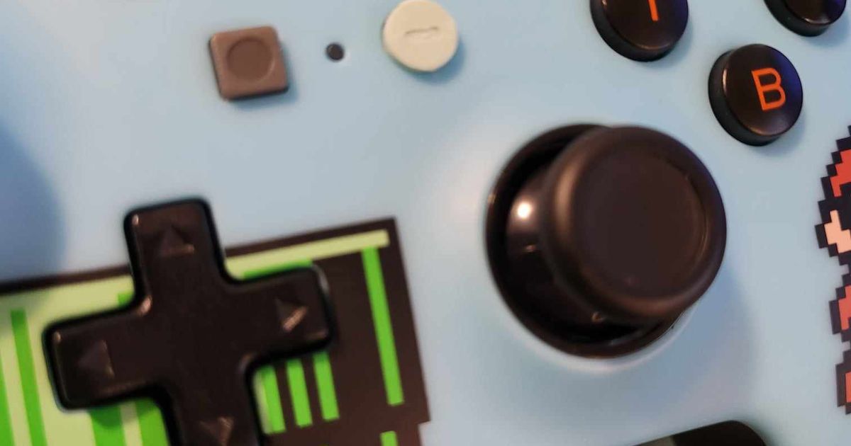 Nintendo Switch PowerA controller button by PrintsPRN | Download free ...