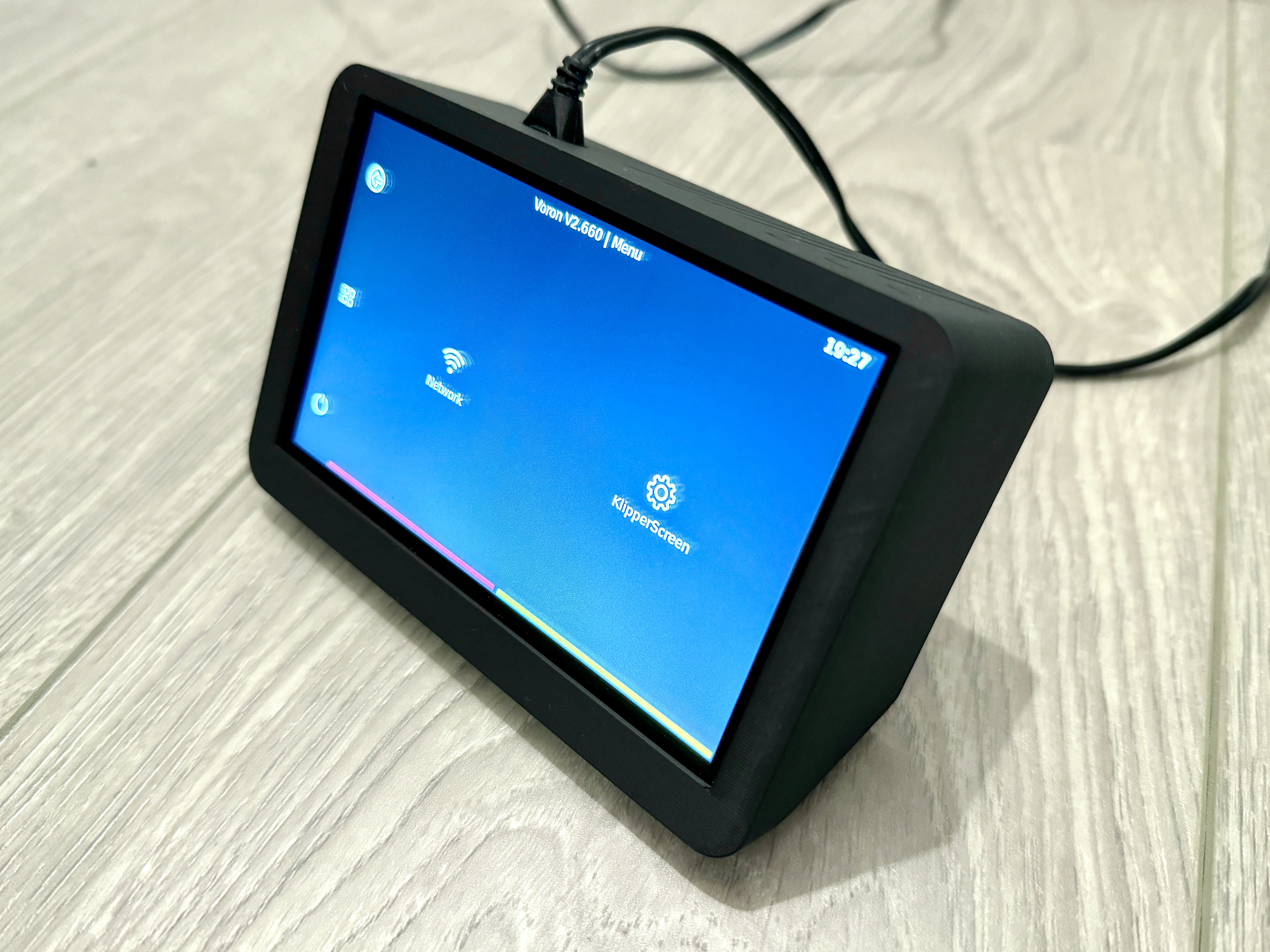 Raspberry Pi 3B+ with BTT TFT50 Screen Enclosure (Klipper screen, Home ...