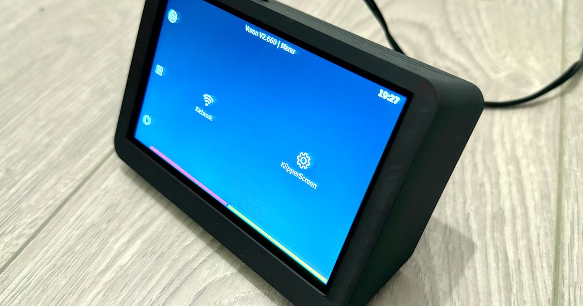 Raspberry Pi 3B+ with BTT TFT50 Screen Enclosure (Klipper screen, Home ...