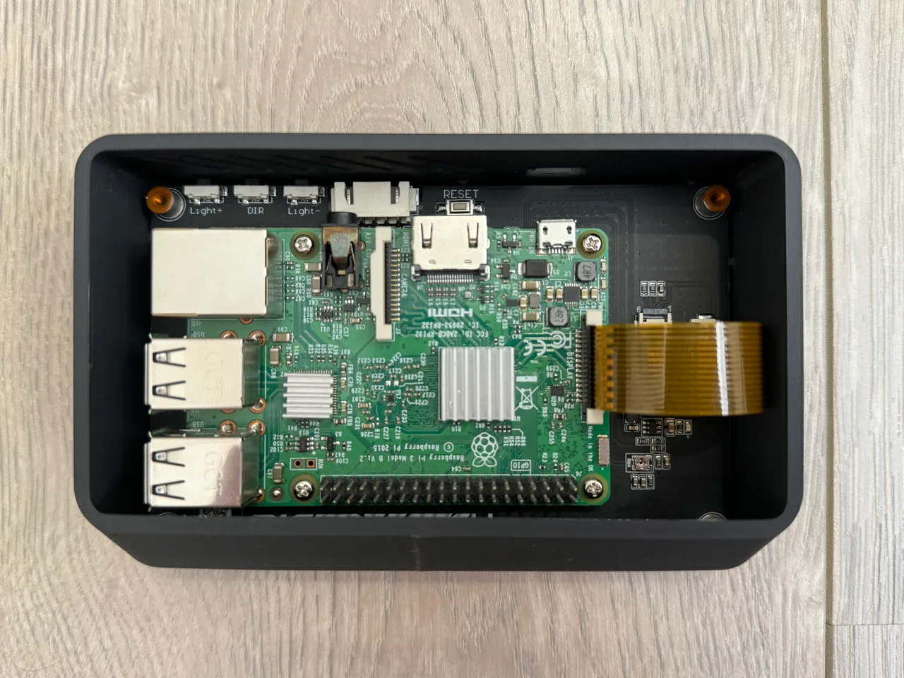 Raspberry Pi 3B+ with BTT TFT50 Screen Enclosure (Klipper screen, Home assistant) by Ioannis ...