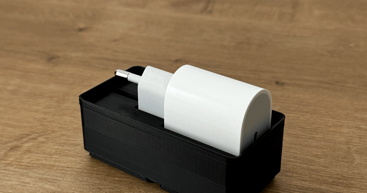Gridfinity Apple USB-C Power Adapter Storage by Phil1995 | Download ...