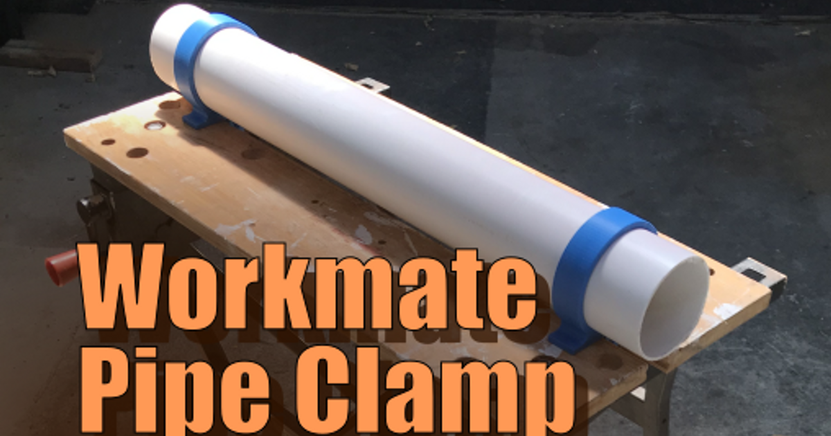 Workmate Pipe Clamp by Point3333 | Download free STL model | Printables.com
