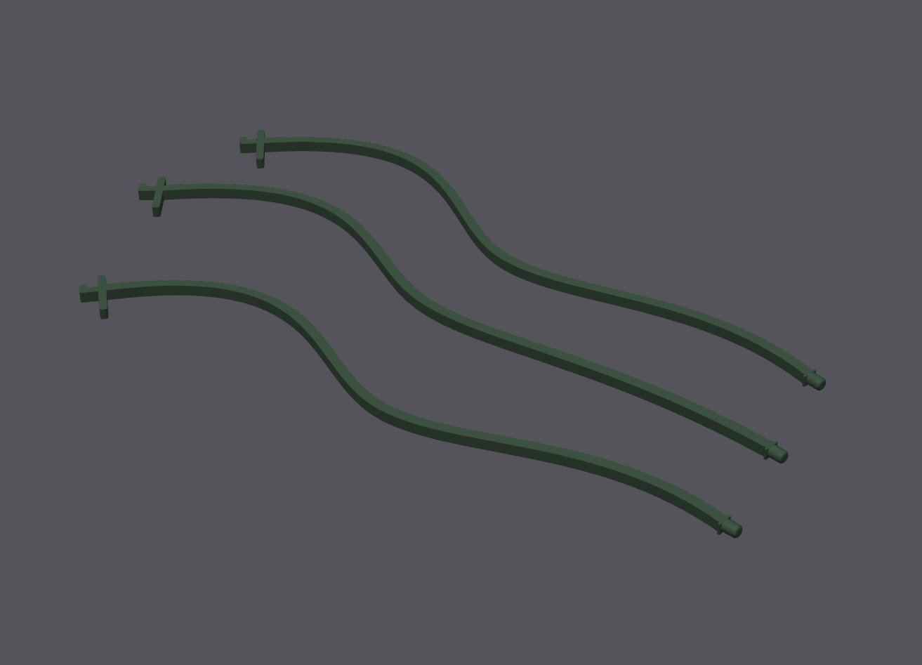 Monstera Coaster Set - Taller Stems by Xevakhan | Download free STL ...