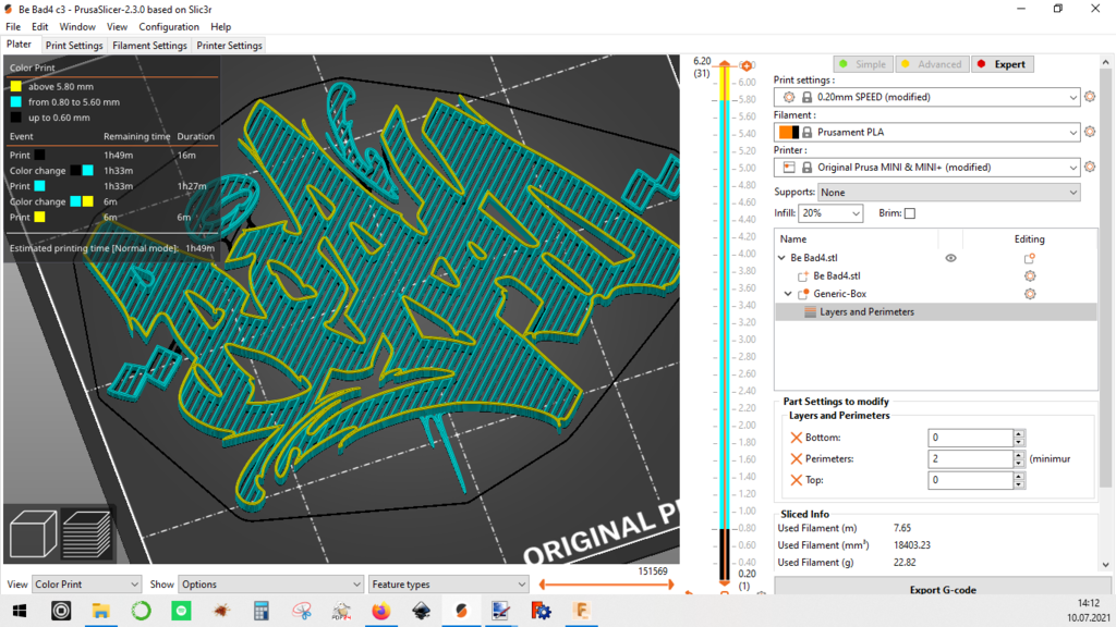 "Be Bad" by Steak One by Maeshmaker | Download free STL model ...
