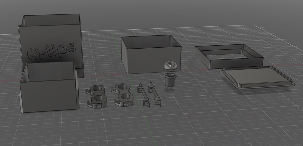 Q-tips Mysterybox by Henki71 | Download free STL model | Printables.com
