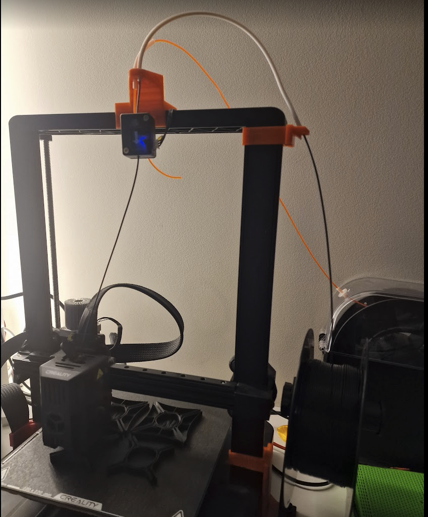 Another Ender 3 v3 SE/KE filament side guide by Avils Shadow | Download ...