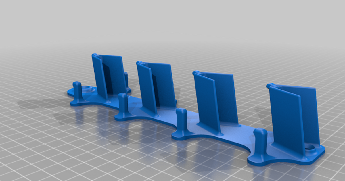 Glasses holder for 4 glasses by Henki71 | Download free STL model ...