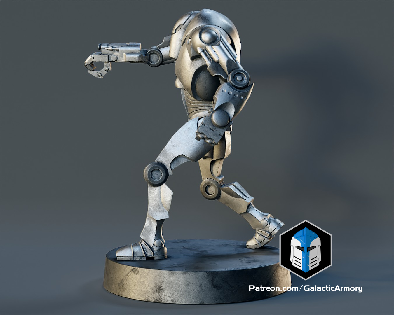 B2 Battle Droid Miniature por Galactic Armory | Descargar modelo STL ...