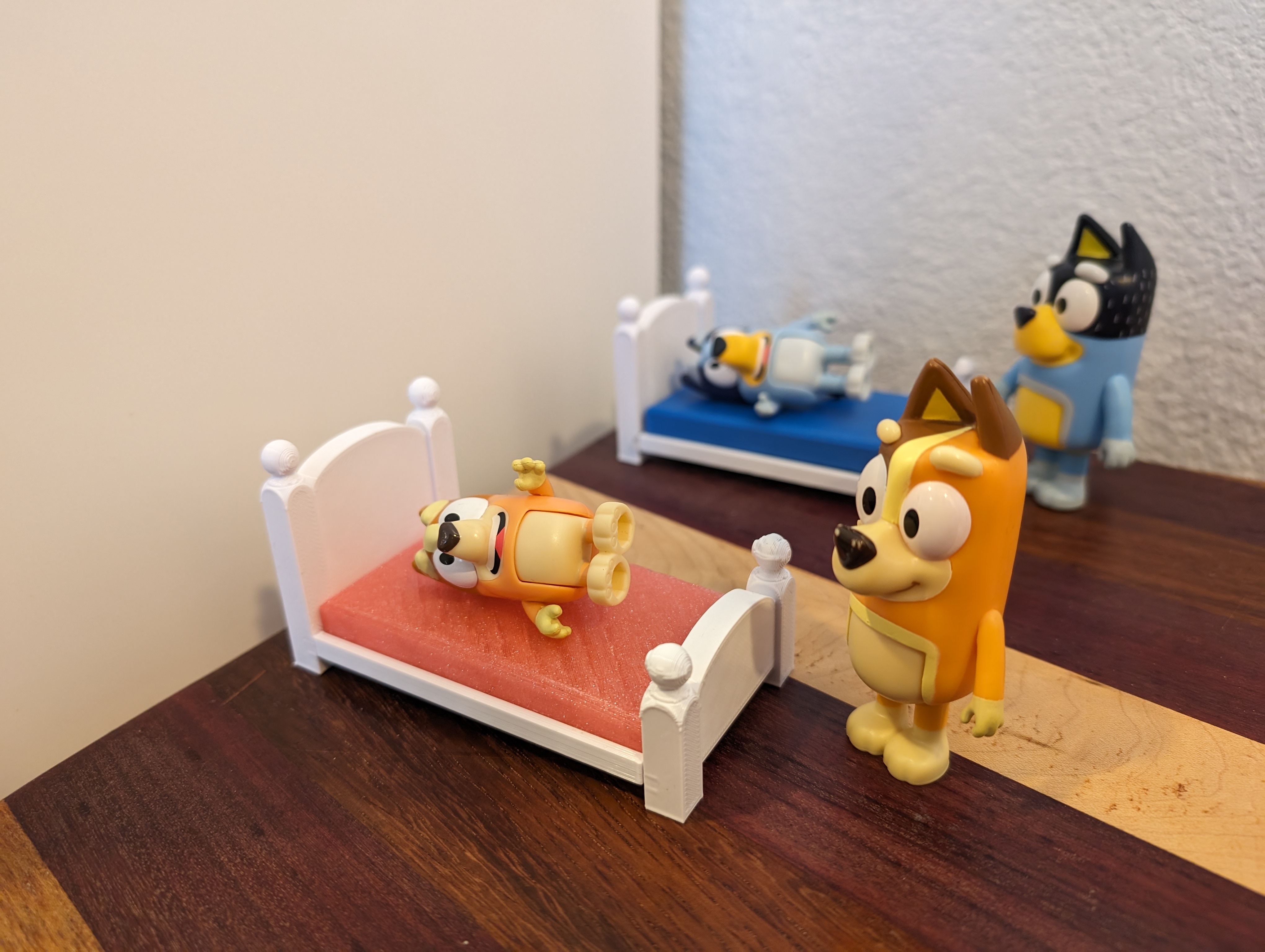 Bluey & Bingo Bed (frame and mattress) by cassidyjames | Download free ...