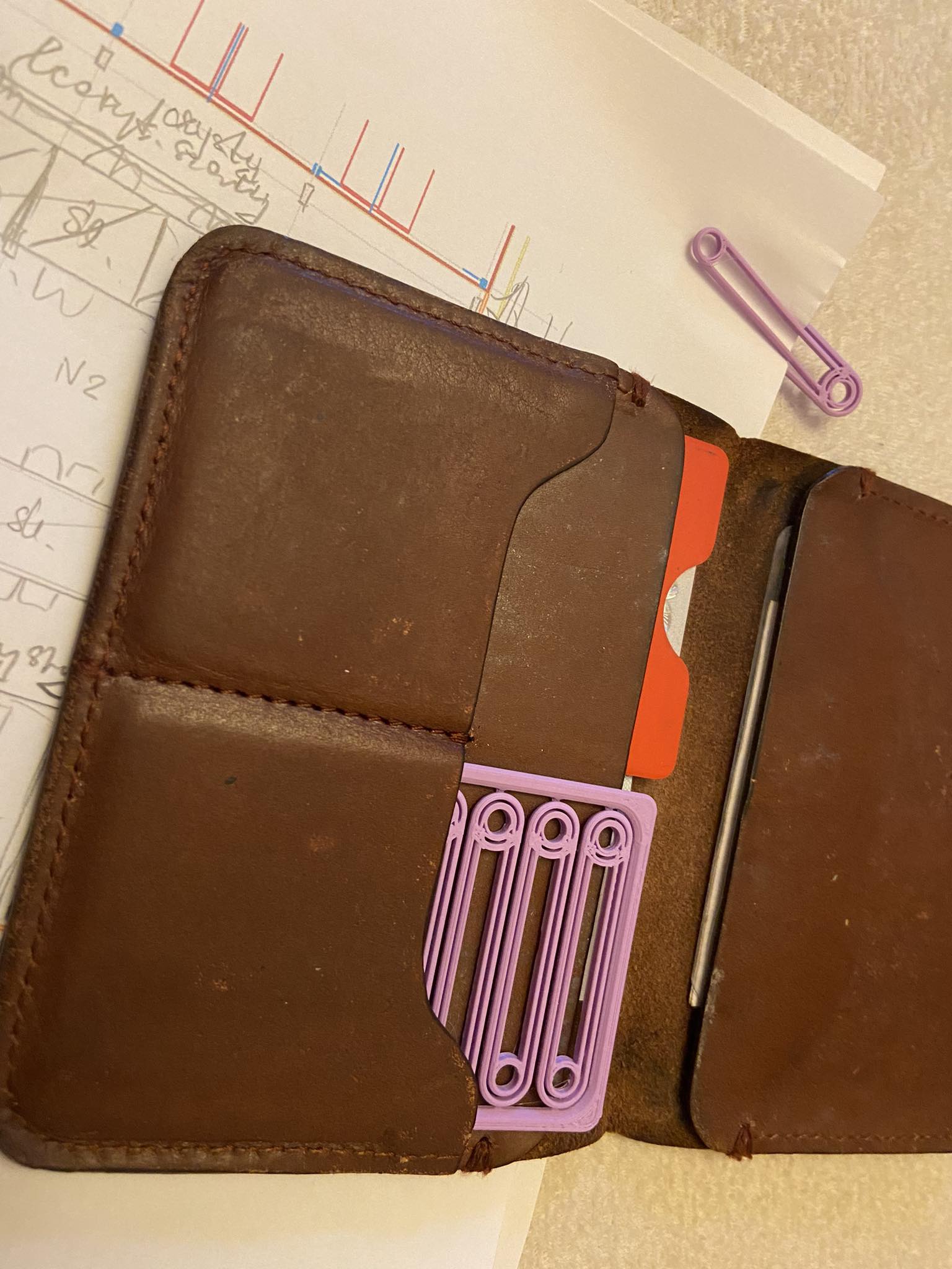 Paperclip Card by Niuthon | Download free STL model | Printables.com