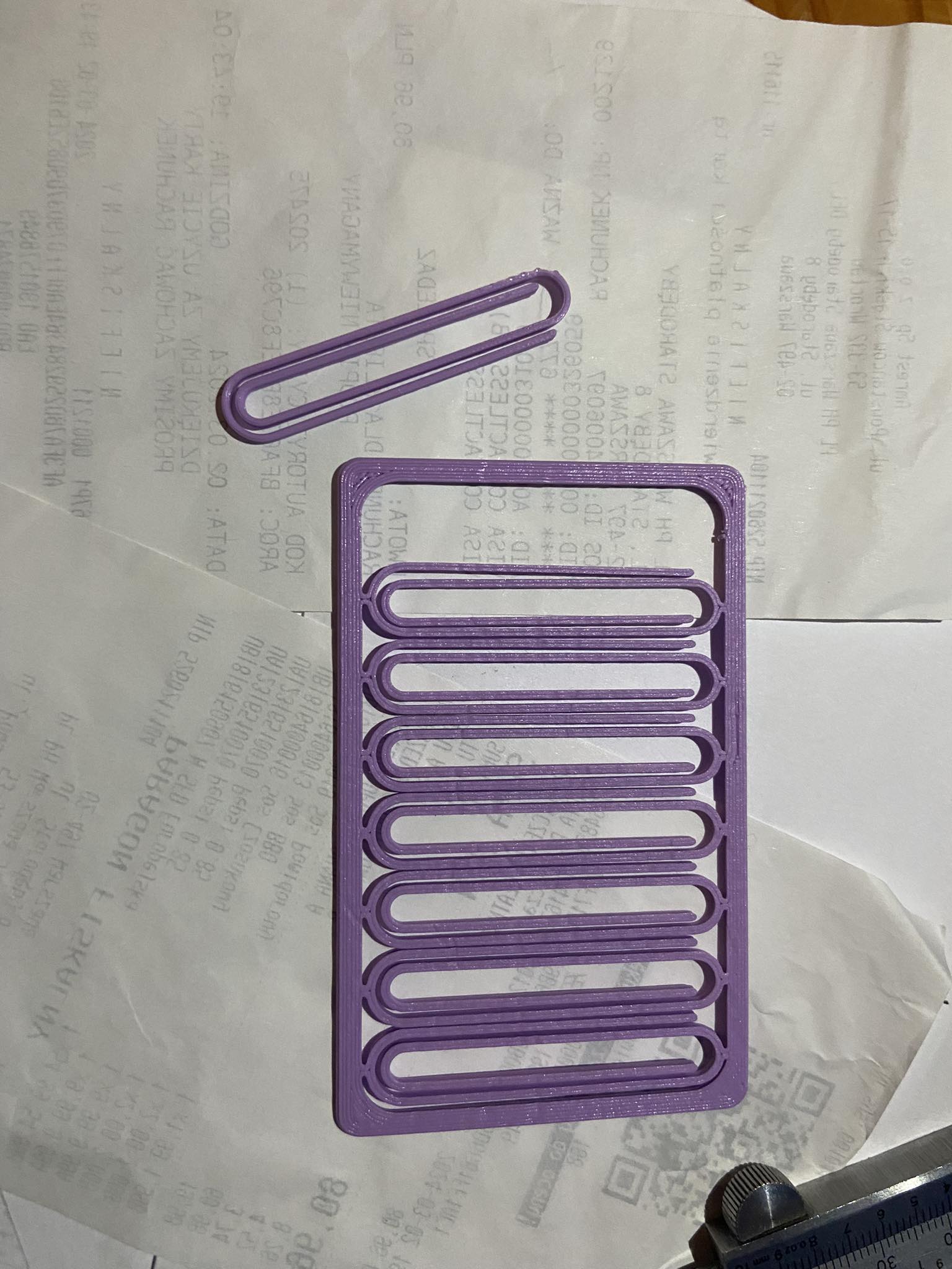 Paperclip Card by Niuthon | Download free STL model | Printables.com