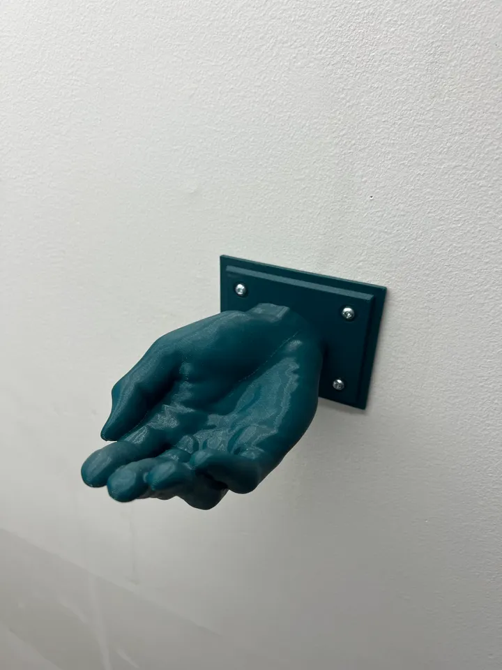Hand Hanger (No Supports) by RISEOFKONG | Download free STL model ...