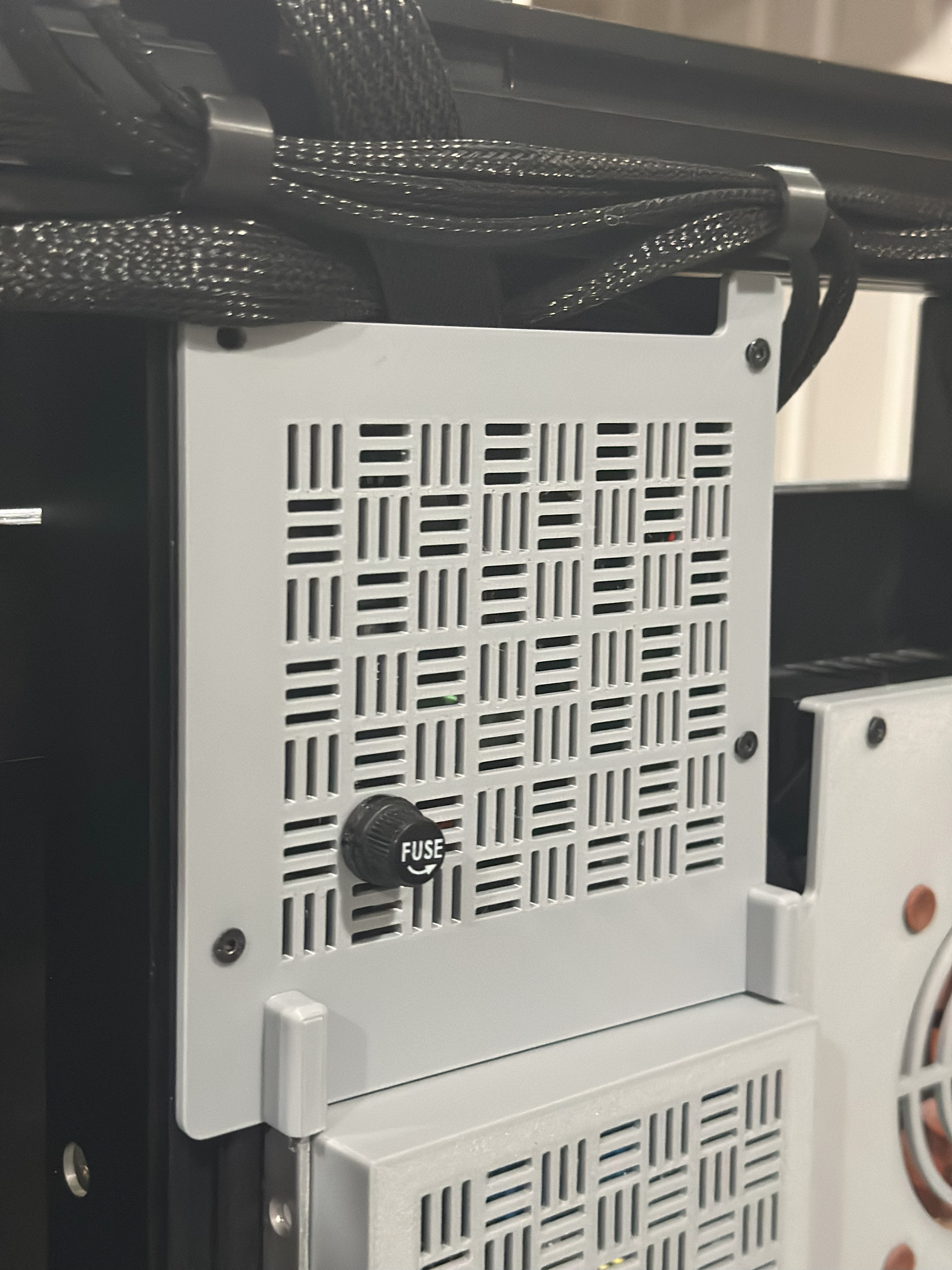 Anycubic Kobra 2 Max Heated Bed MOSFET Cover Mod optional fuse by ...