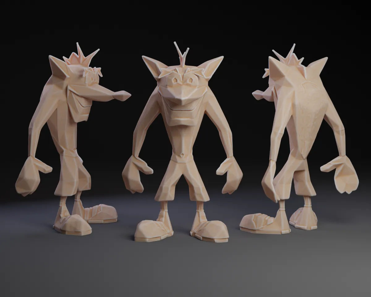Crash Bandicoot by Peter Farell | Download free STL model | Printables.com