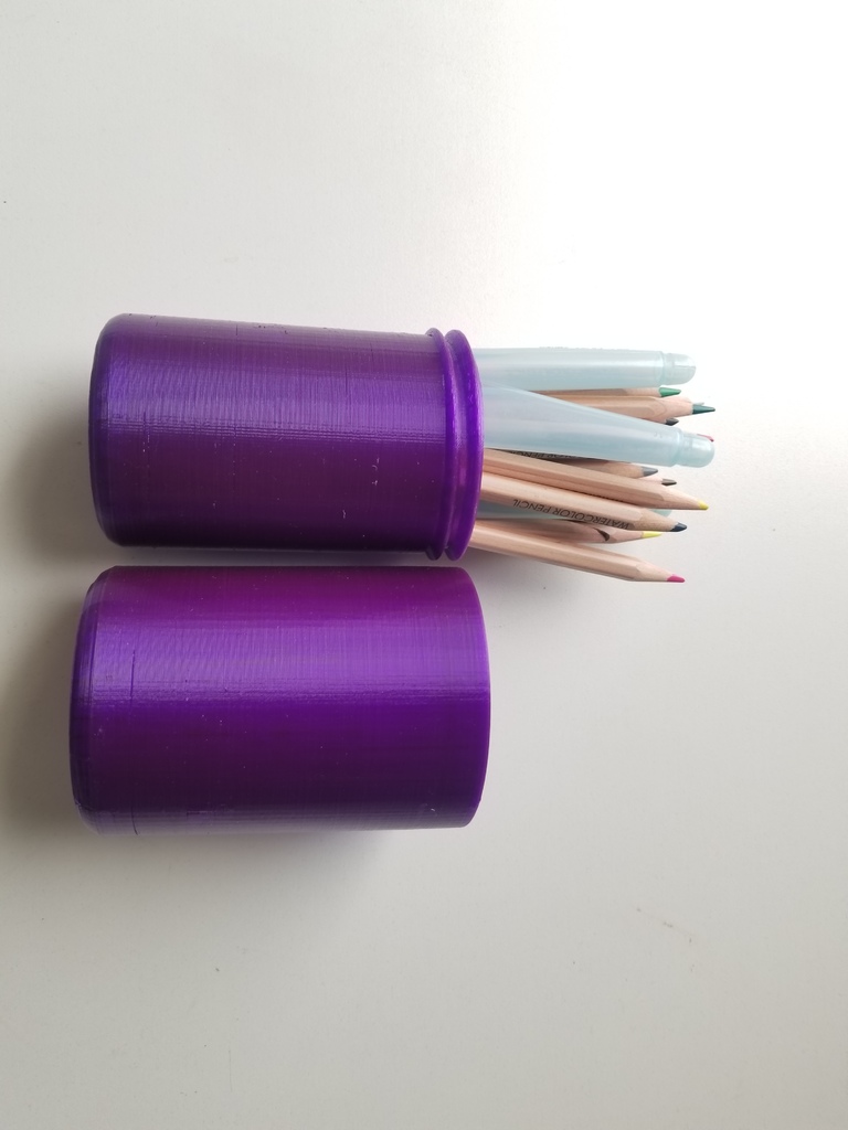 7" Long Round Case by Dawesome3D | Download free STL model | Printables.com