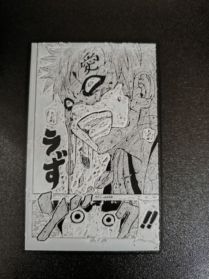 Gaara x Rock Lee - Naruto - Manga Panel by Creartivo 3D | Download free ...