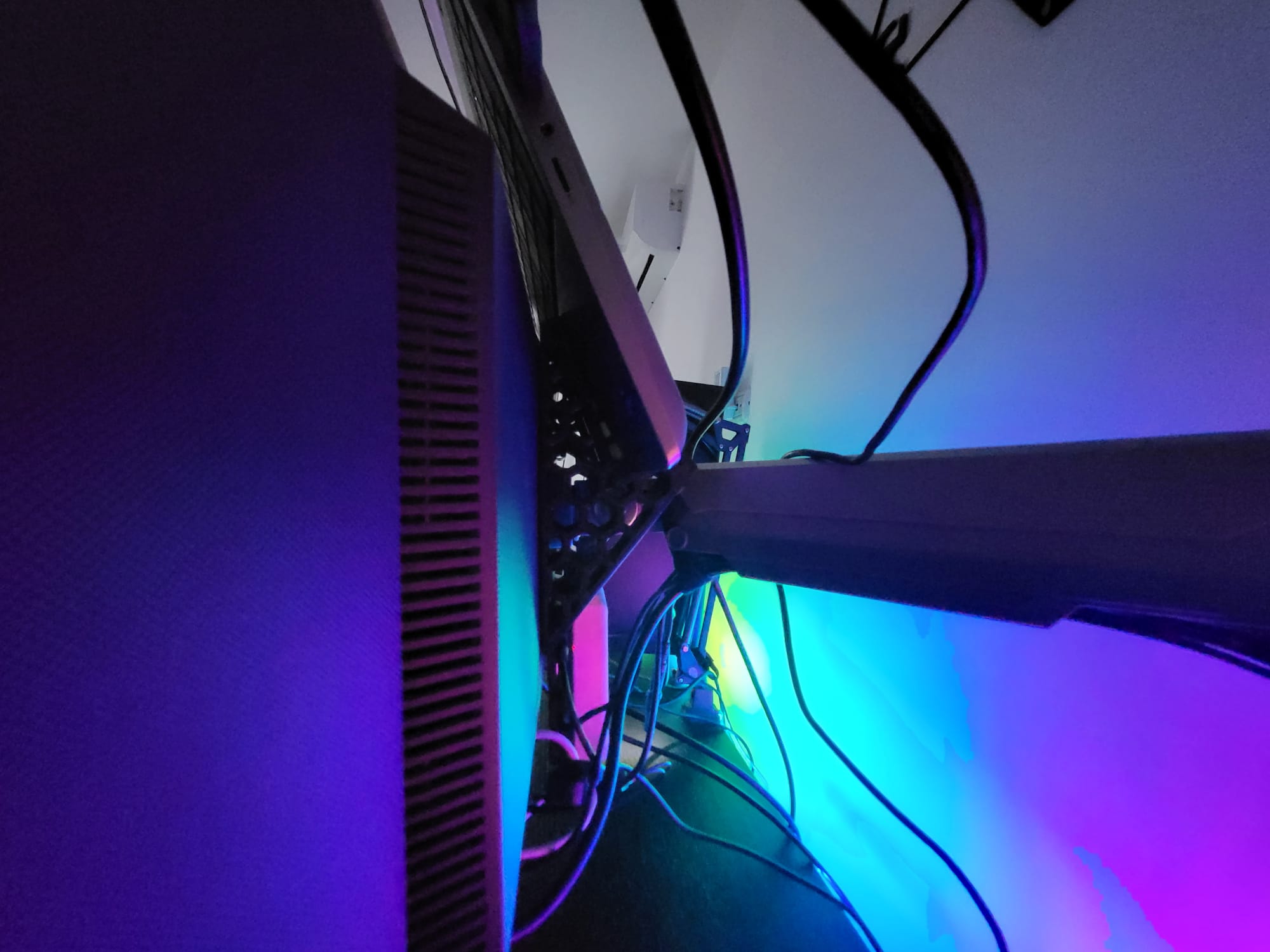 Vesa Laptop Holder - Behind Monitor with or without monitor arms by ...