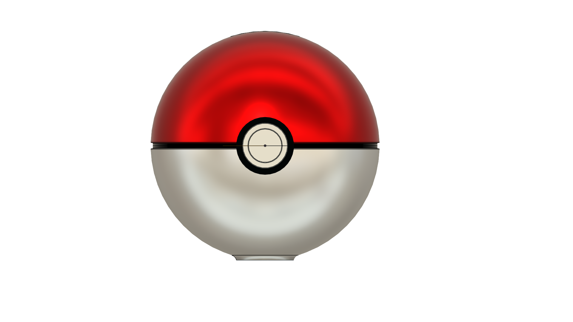 Pokeball Piggy Bank 200mm by D0ntB1inkZA | Download free STL model ...