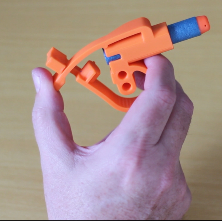 Mini Nerf Shooter by ma-unique | Download free STL model | Printables.com