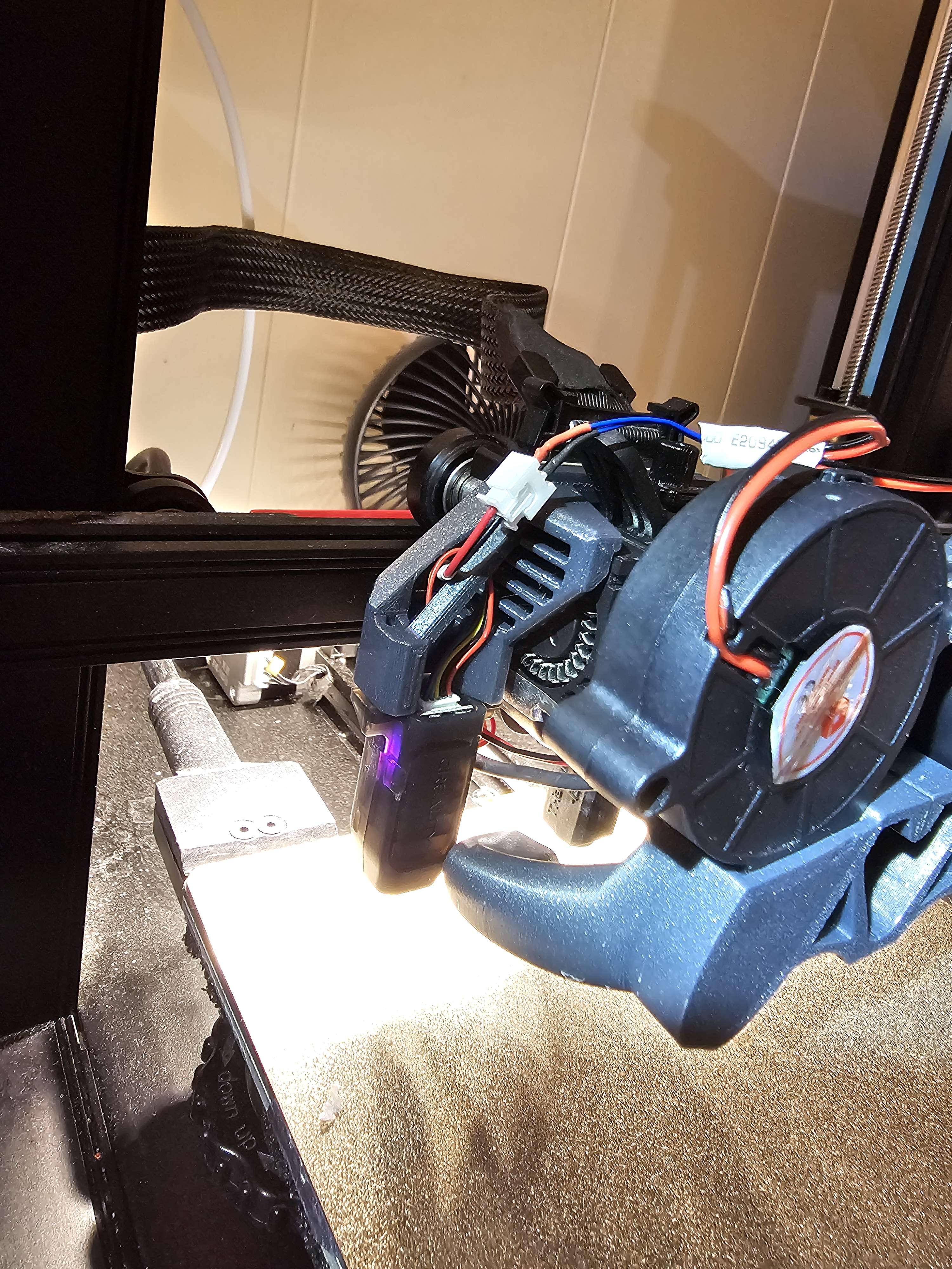 Sturdier 10mm extended CR Touch mount for volcano style nozzles by ...