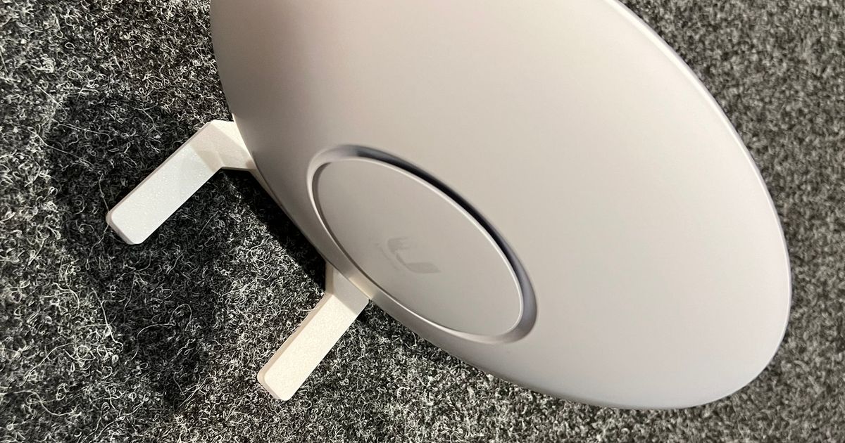UniFi U6 Pro Desk Stand by DanioZg | Download free STL model ...