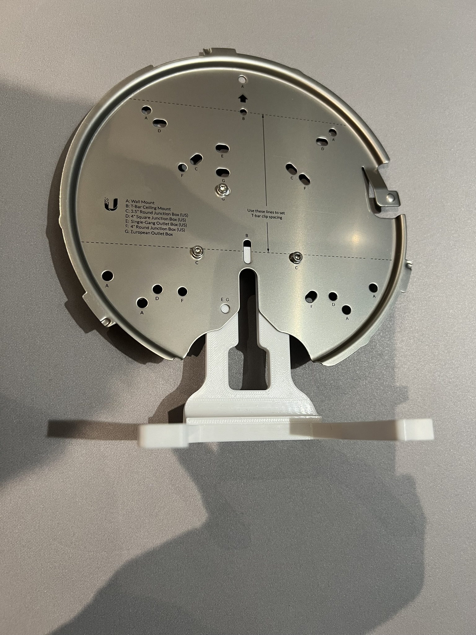 UniFi U6 Pro Desk Stand by DanioZg | Download free STL model ...