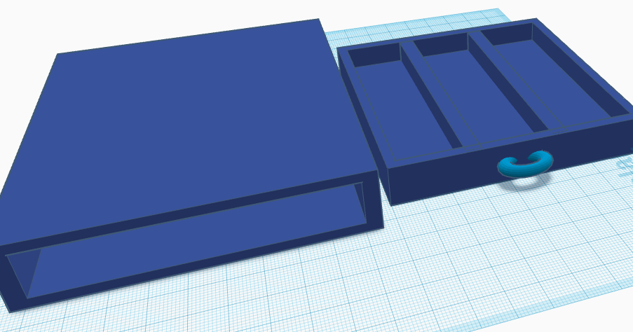 Box With Sliding In-And-Out Drawer by MeNameJake | Download free STL ...