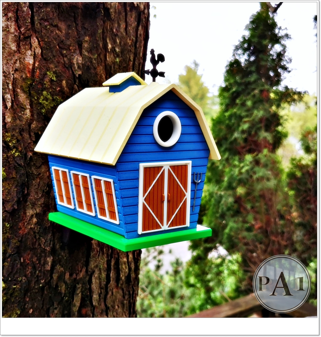 THE BARN! - CUTE RUSTIC BIRDHOUSE by PA1_MAKER | Printables Store
