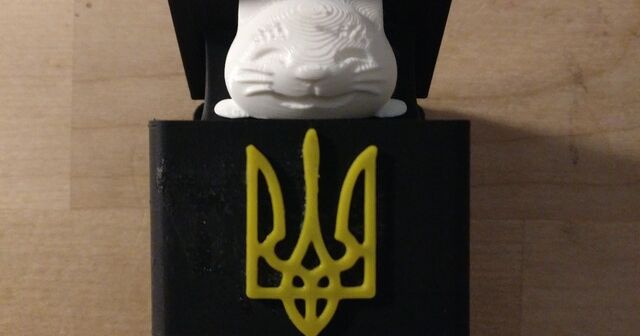 Cat key Hook - better wall fixation and customizable face plate by PapaYankee | Download free ...