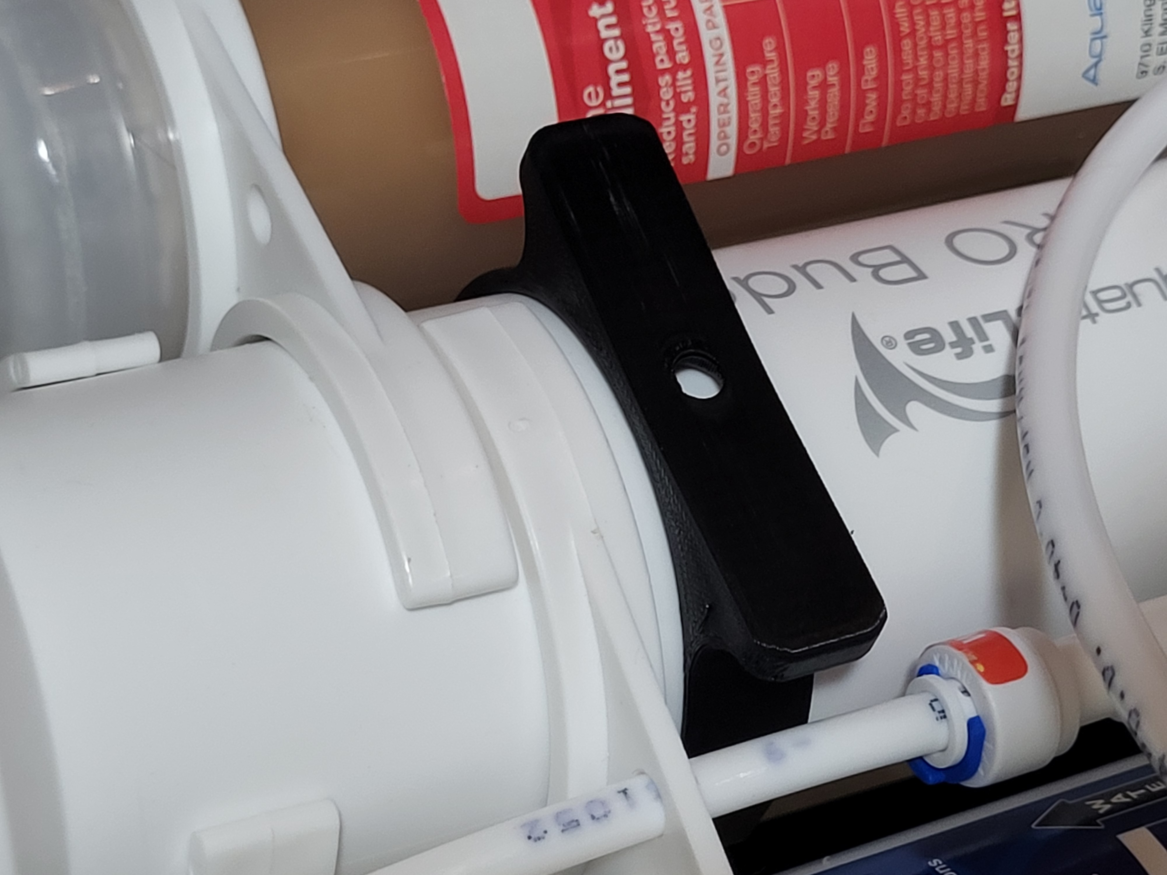 Water Filter Canister Housing Tube Inline Mounting Clip by mozWORLD ...