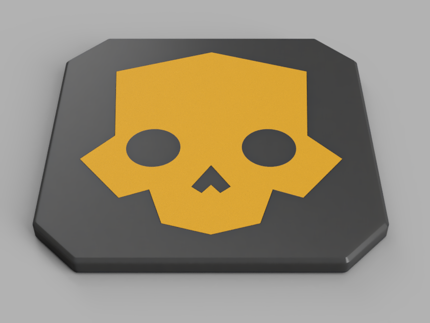 Helldivers 2 Coaster 4inch/102mm by Hetothet | Download free STL model ...