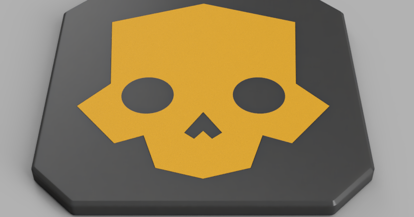 Helldivers 2 Coaster 4inch/102mm by Hetothet | Download free STL model ...