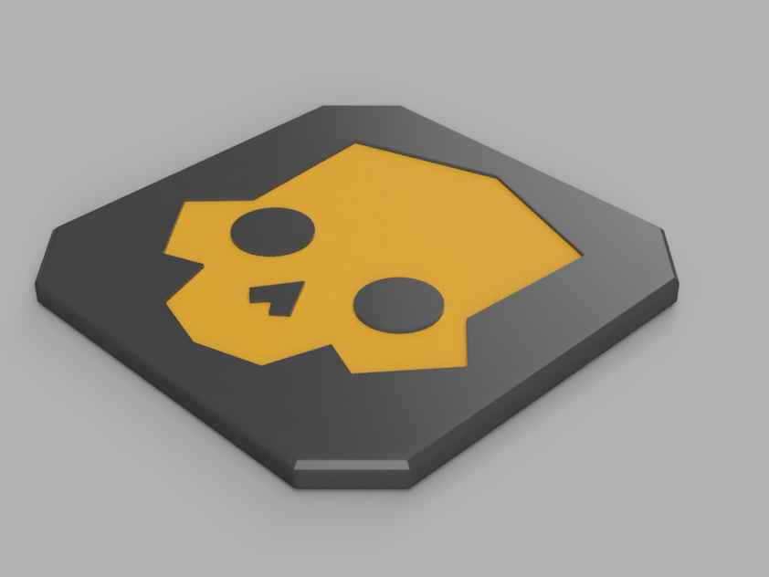 Helldivers 2 Coaster 4inch/102mm by Hetothet | Download free STL model ...