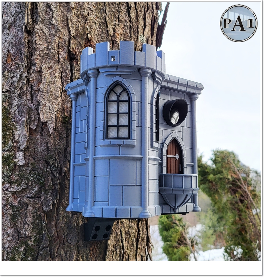 CASTLE BIRDHOUSE - 100% SUPPORT FREE by PA1_MAKER | Printables Store