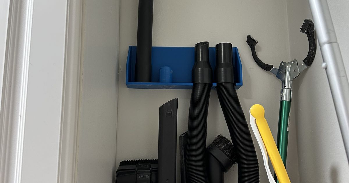 Vaccum Attachment Holders by Cameron Whitener | Download free STL model ...