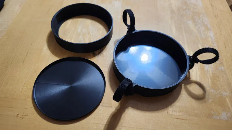 Telescope Filter Cap (Parametric) by Always Be Printing | Download free ...