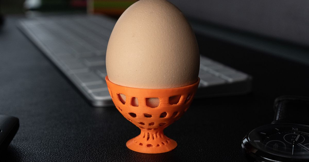 Egg cup by Eukri | Download free STL model | Printables.com