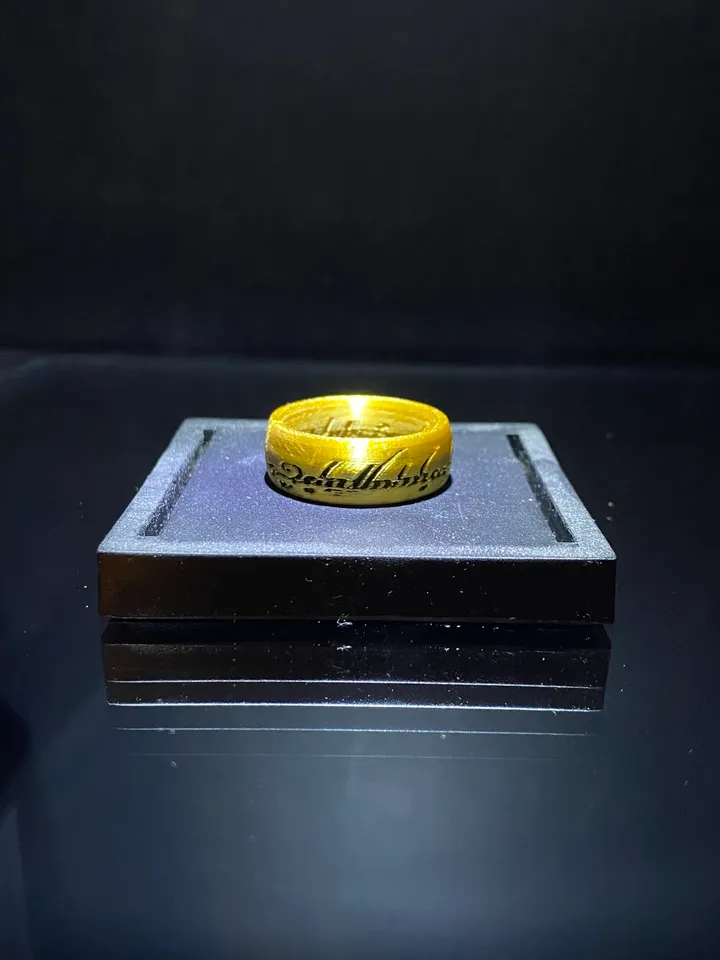 The One Ring (Actually, Three) by Bambino84 Gaming | Download free STL ...