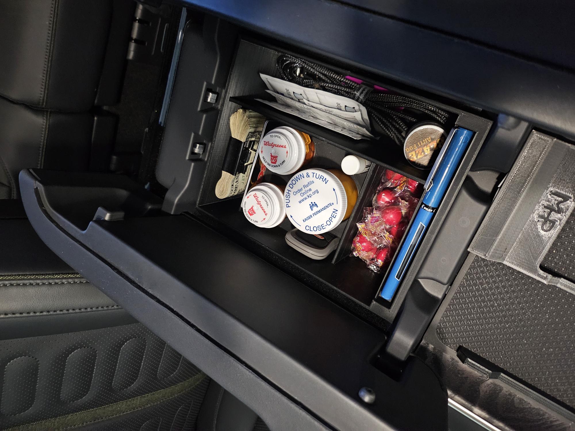 Center Console Organizer-Rivian by mhparsons | Download free STL model ...