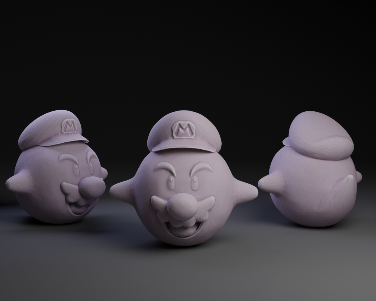 Mario Boo Powerup by Peter Farell | Download free STL model ...