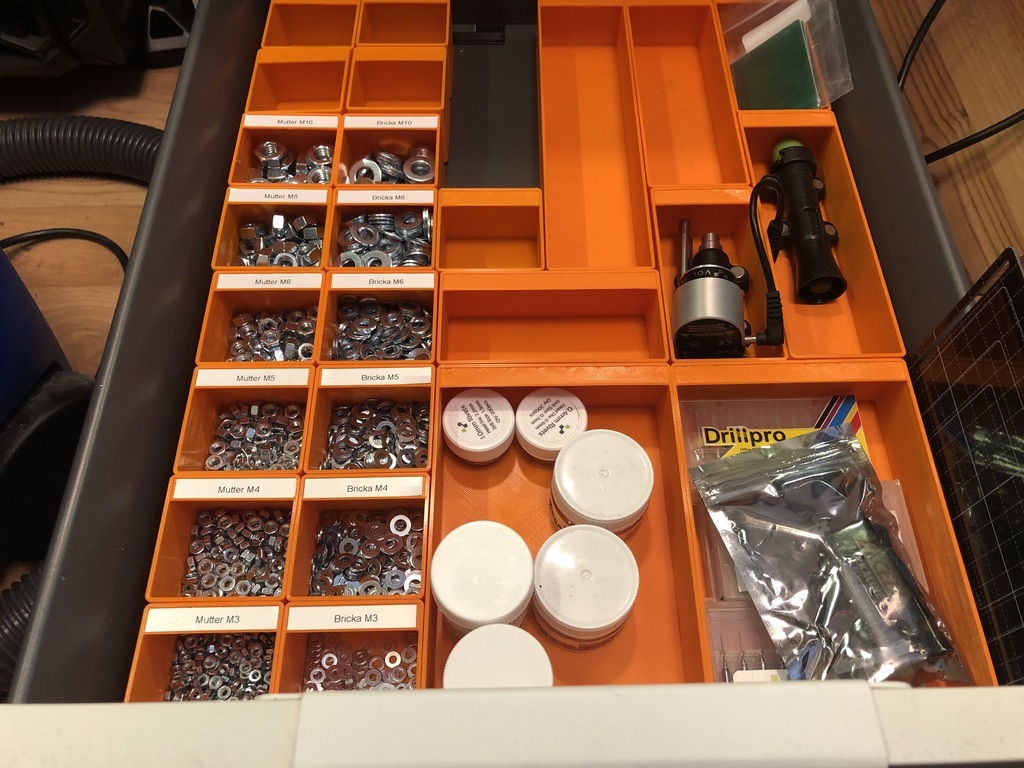 Desk drawer organization trays by jonnybergdahl | Download free STL ...