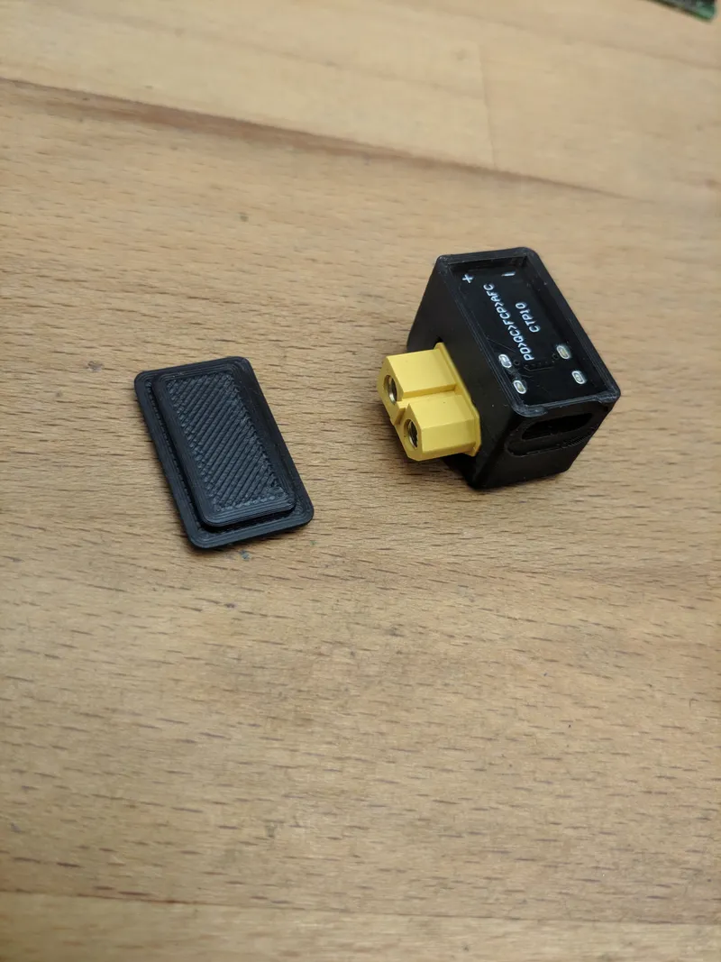 USB PD / QC Trigger box - For CTP10 board - XT60 output by Heatbreak | Download free STL model ...