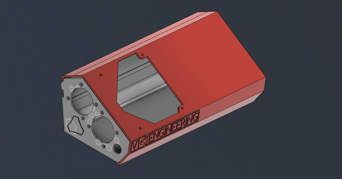 V1E Lowrider 3 Control Box SOURCE CAD by Zac Saprun | Download free STL ...