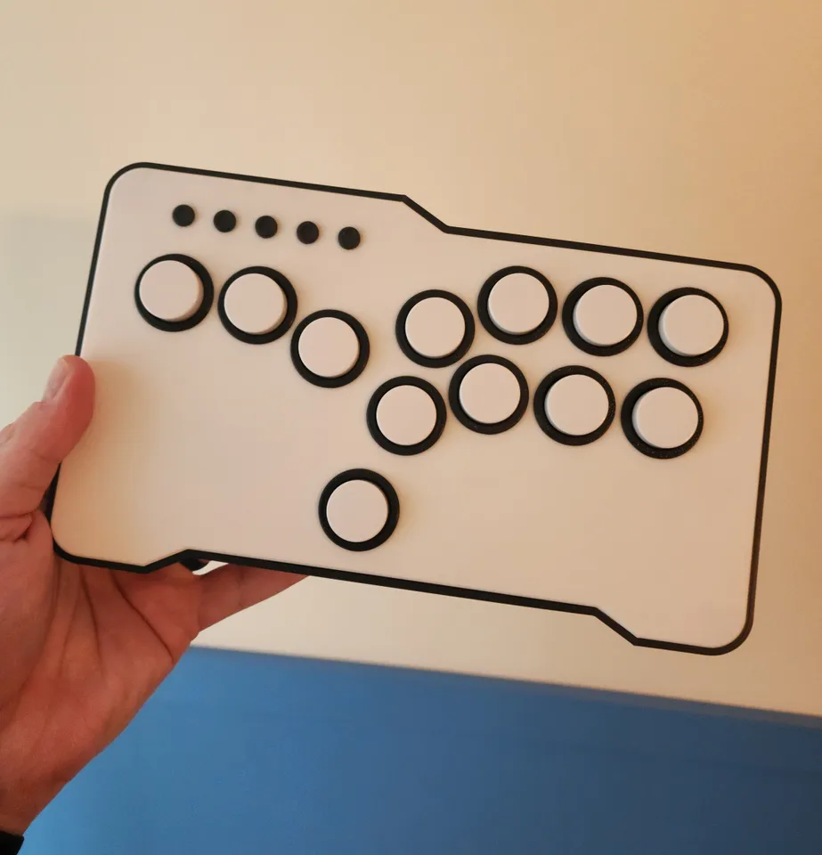Compact Hitbox Style Controller By Marshall Swann Download Free Stl