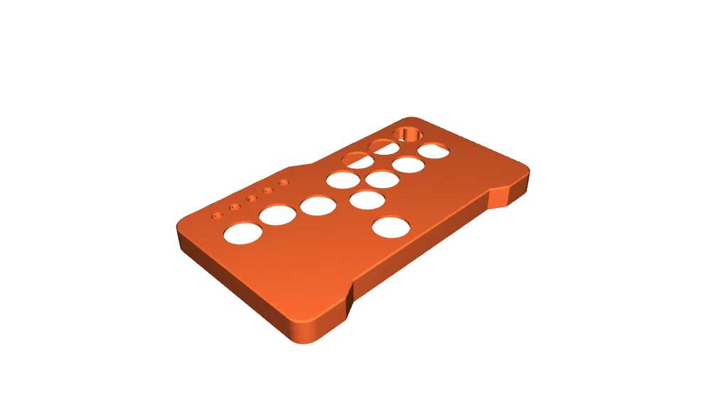 Compact Hitbox Style Controller by Marshall Swann | Download free STL ...