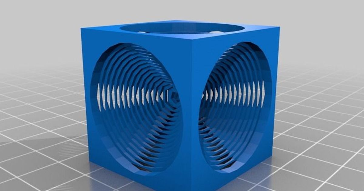 Day 8: Turner's Cube by MakerBlock | Download free STL model | Printables.com